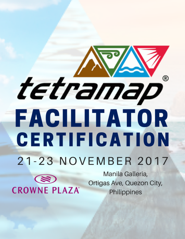 TetraMap Facilitator Certification Poster - Convergent Experience